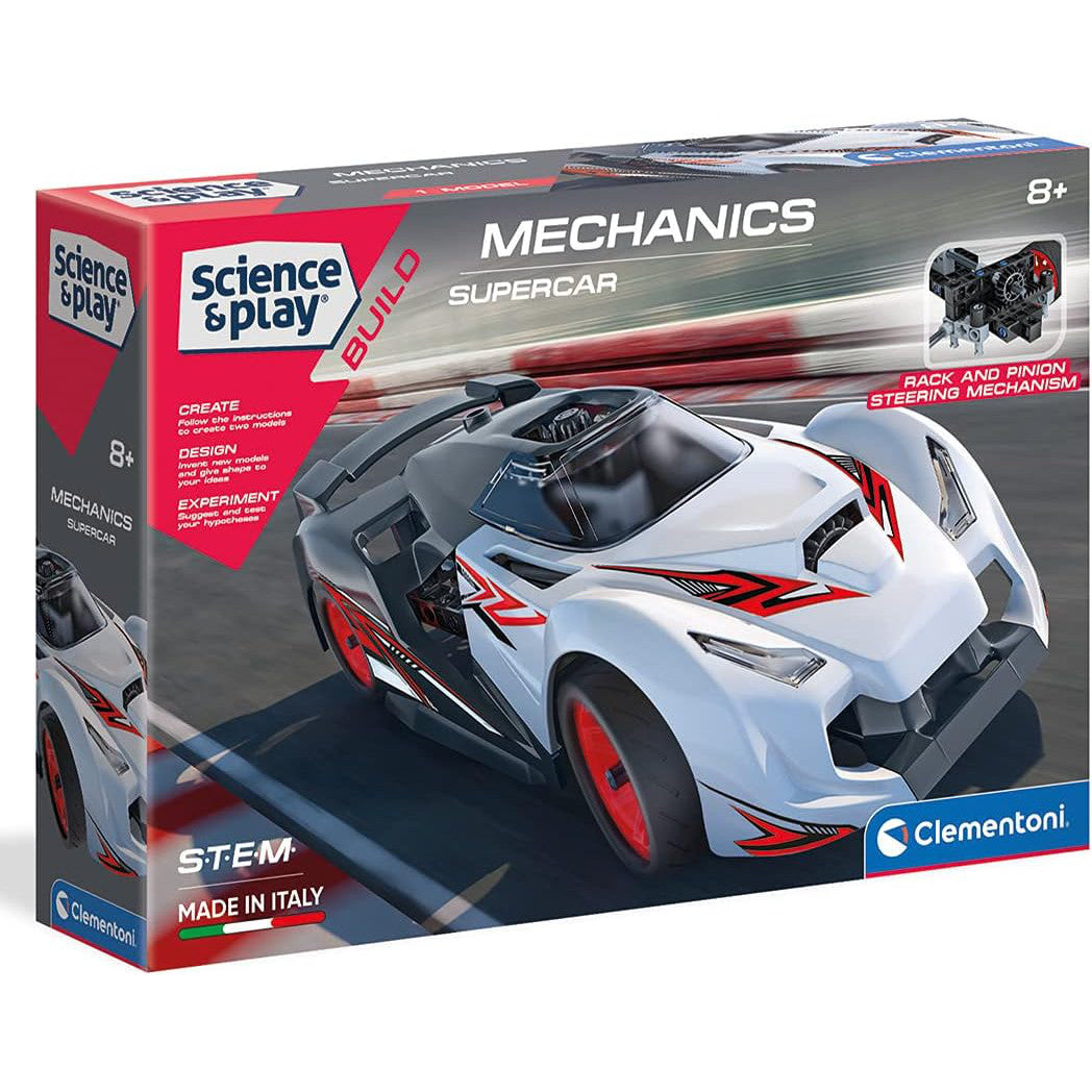 Clementoni Mechanics Lab - Super Car Scientific Vehicle Toy – Kiddy Palace