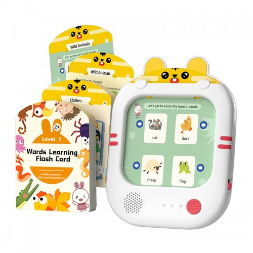 alilo Interactive Learning Table, Talking Flash Cards Learning Toys fo ...