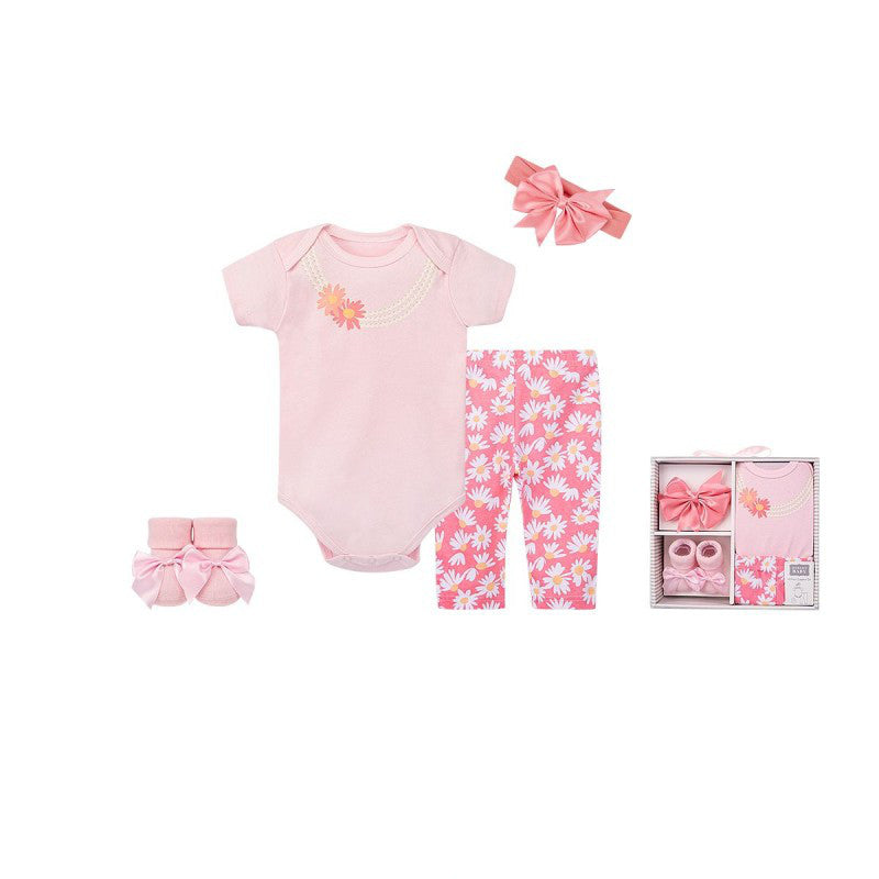 4 Piece Baby Layette Giftset – Kiddy Palace